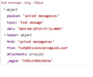 Send and Receive Email Using the Node-Red Email Node